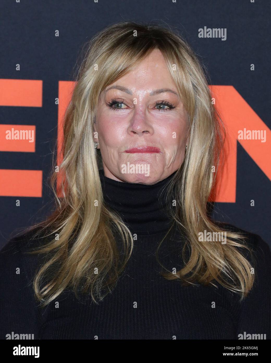 Melanie Griffith arrives at The World Premiere of HALLOWEEN ENDS held ...