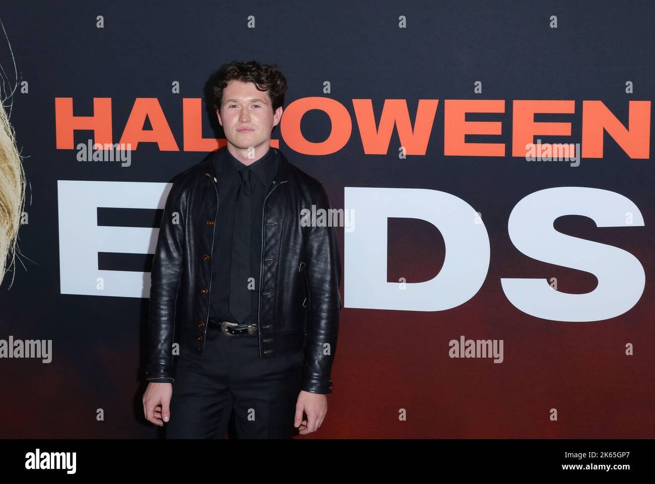 Rohan Campbell arrives at The World Premiere of HALLOWEEN ENDS held at ...