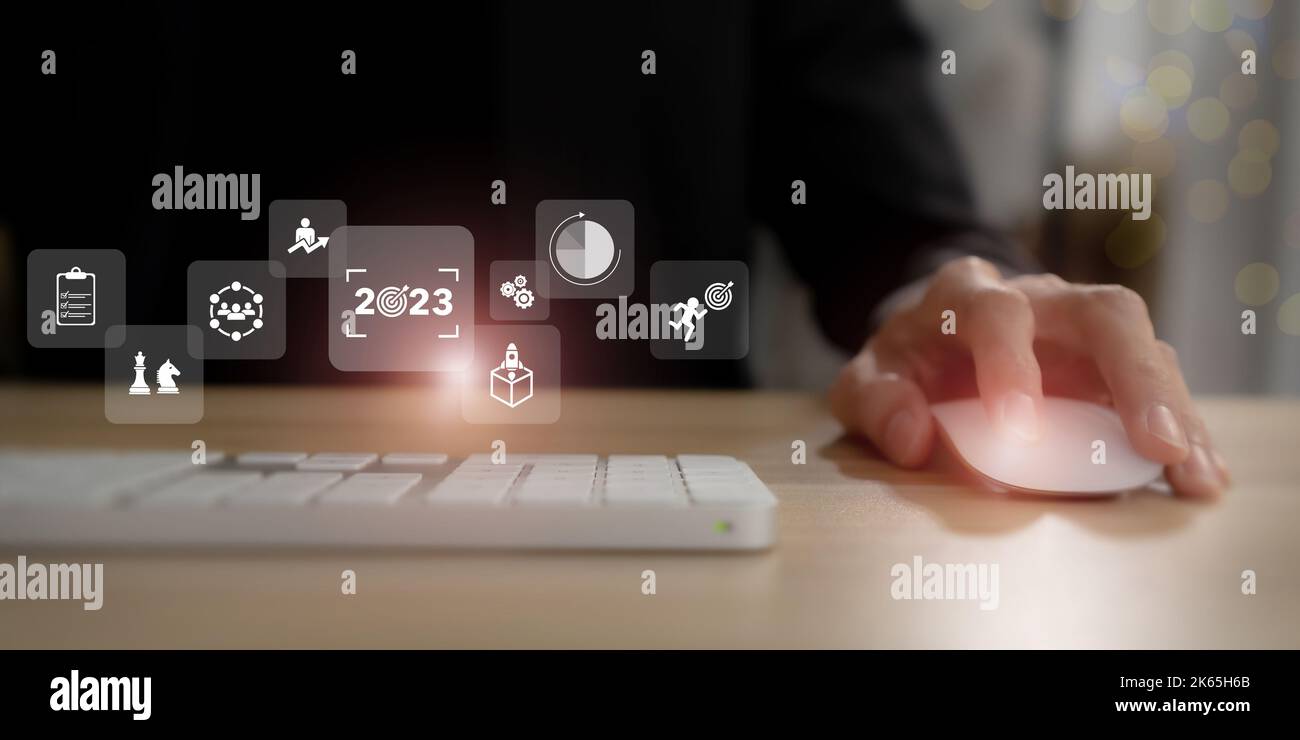 2023 Goal, plan, action, Business plan and strategies. Business annual ...