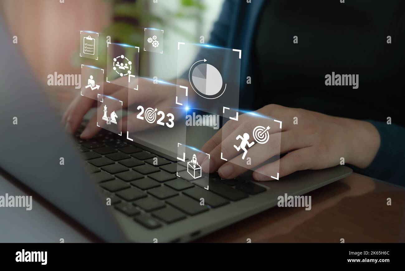 2023 Goal, plan, action, Business plan and strategies. Business annual ...