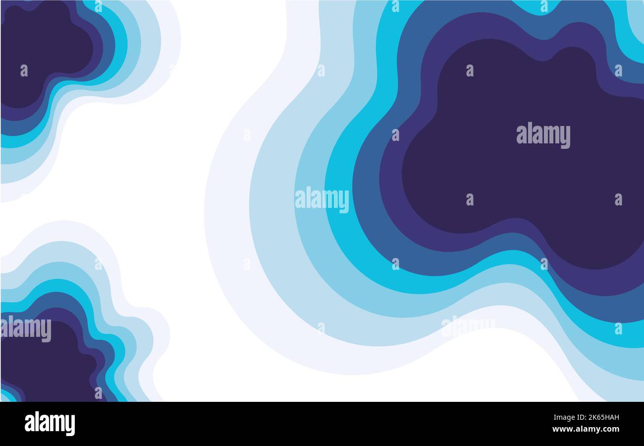 abstract Paper Cut Banner Template backgrounds. Paper cut shapes ...