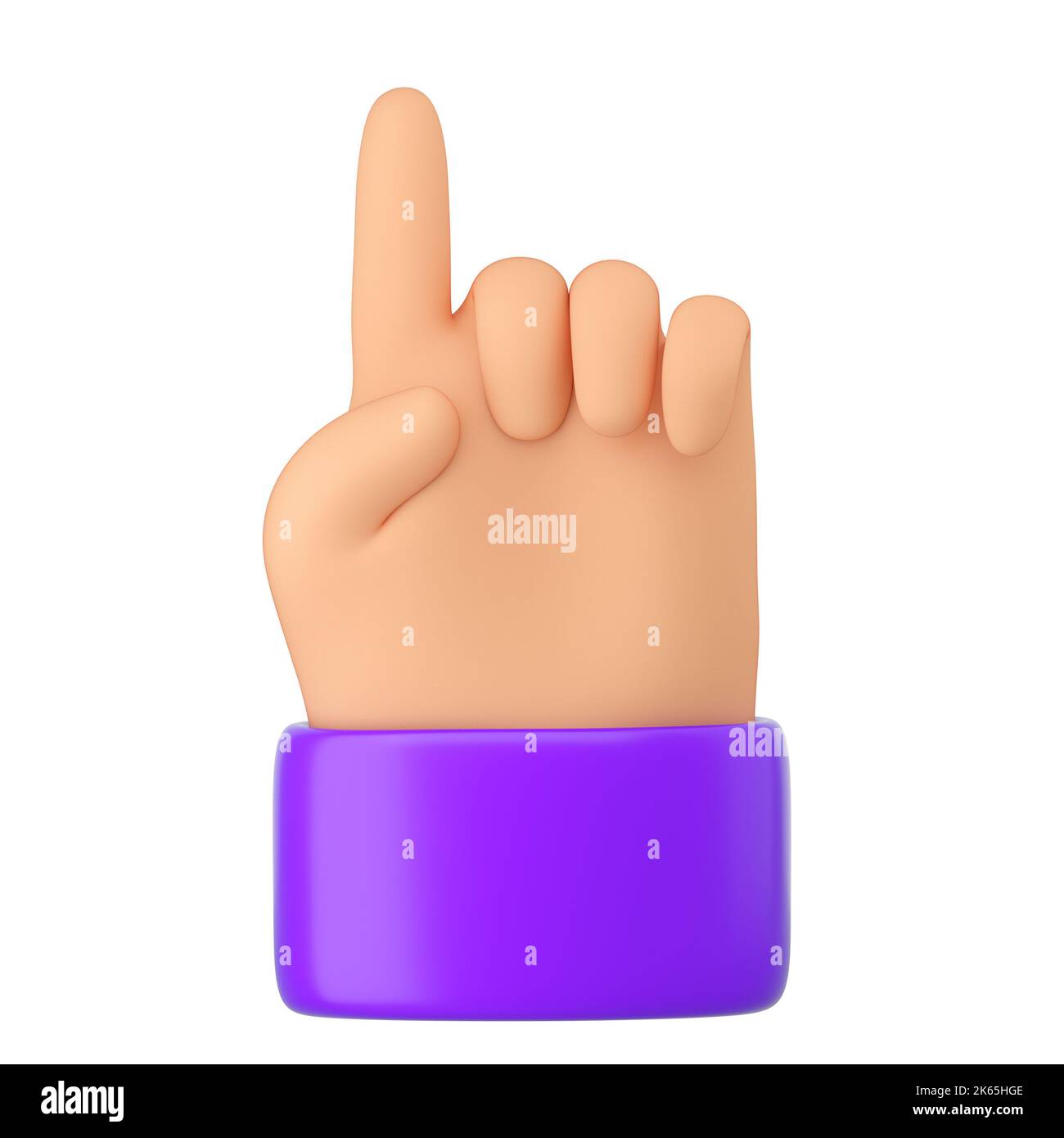 Pointing human hand. Touch, click or attention one finger sign of ...