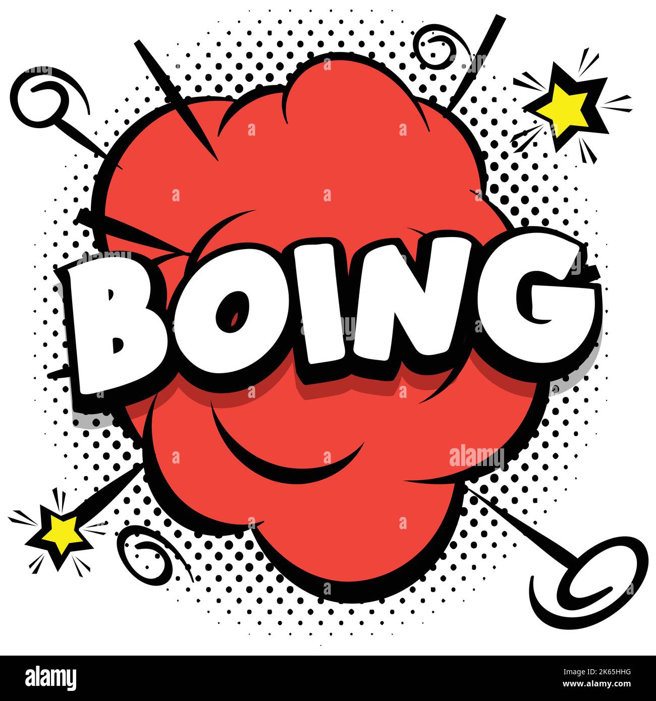 Boing vector vectors hi-res stock photography and images - Alamy
