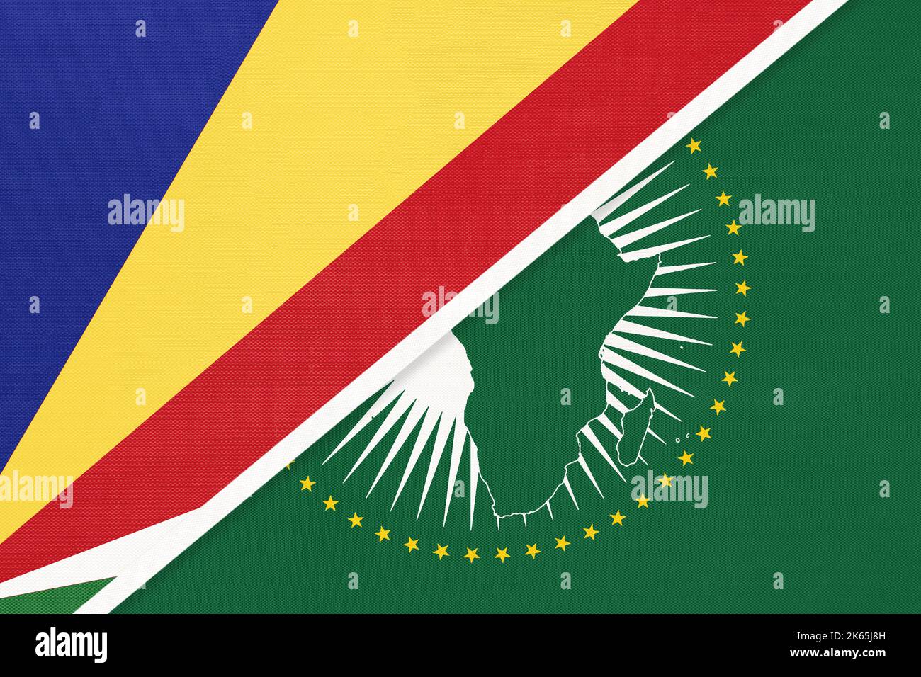 Organization of african unity flag hi-res stock photography and images ...