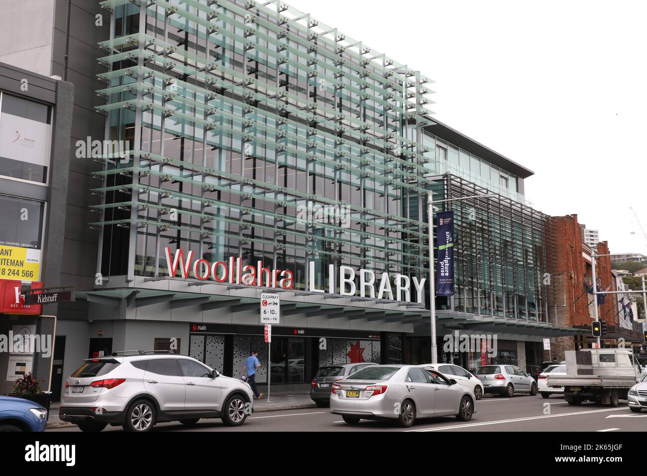 Woollahra Library on New South Head Road, Double Bay, Sydney, NSW ...