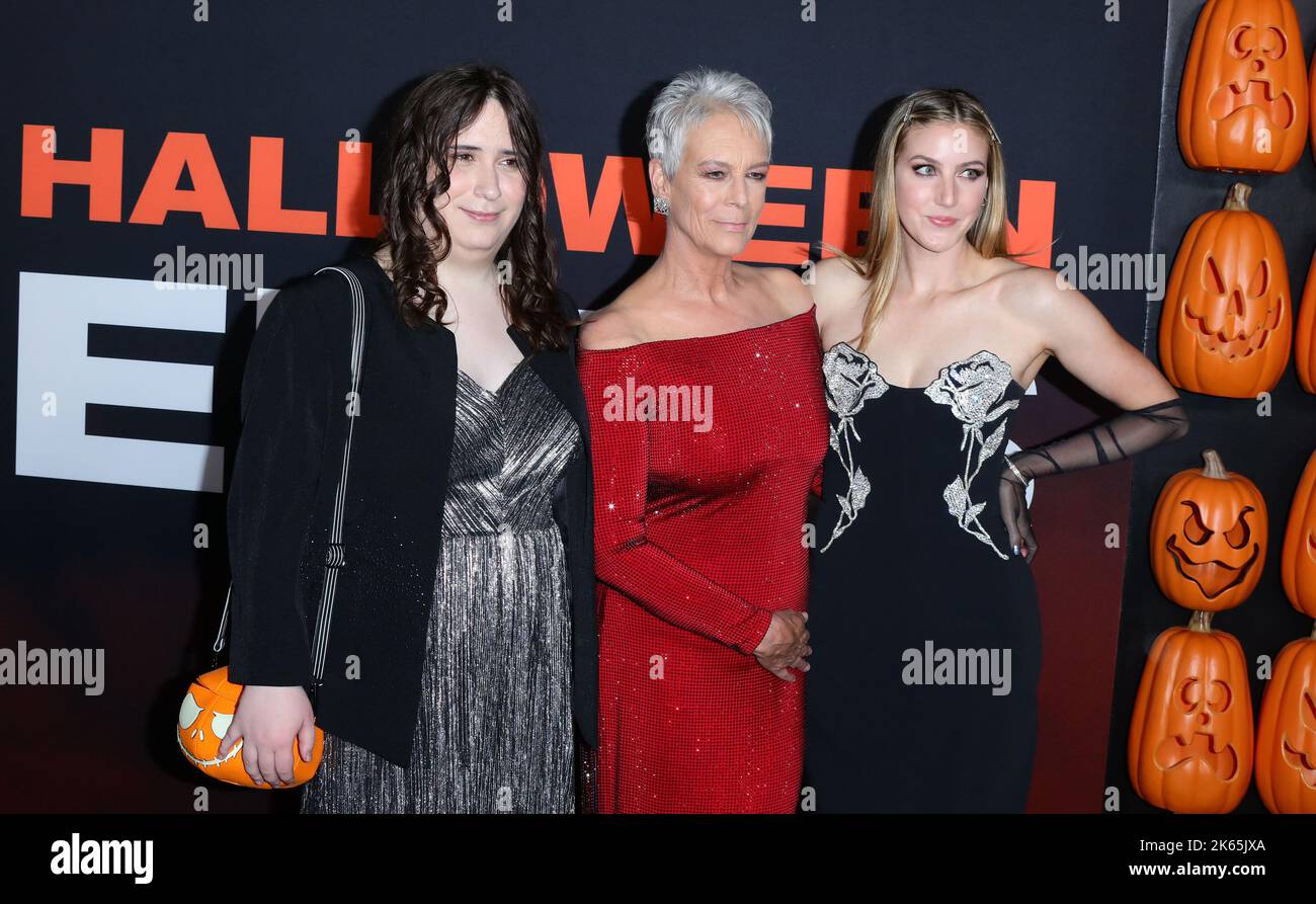 Hollywood, USA. 11th Oct, 2022. Annie Guest, Jamie Lee Curtis, Ruby ...