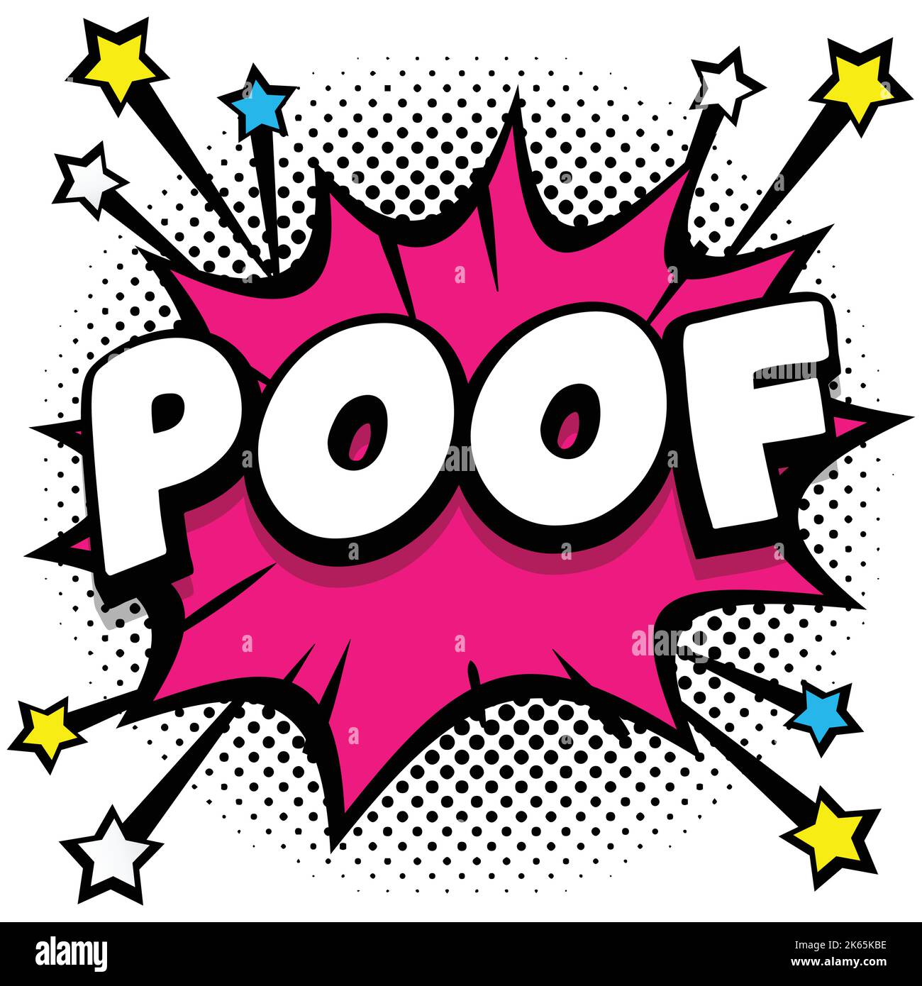 Poof vector vectors hi-res stock photography and images - Alamy