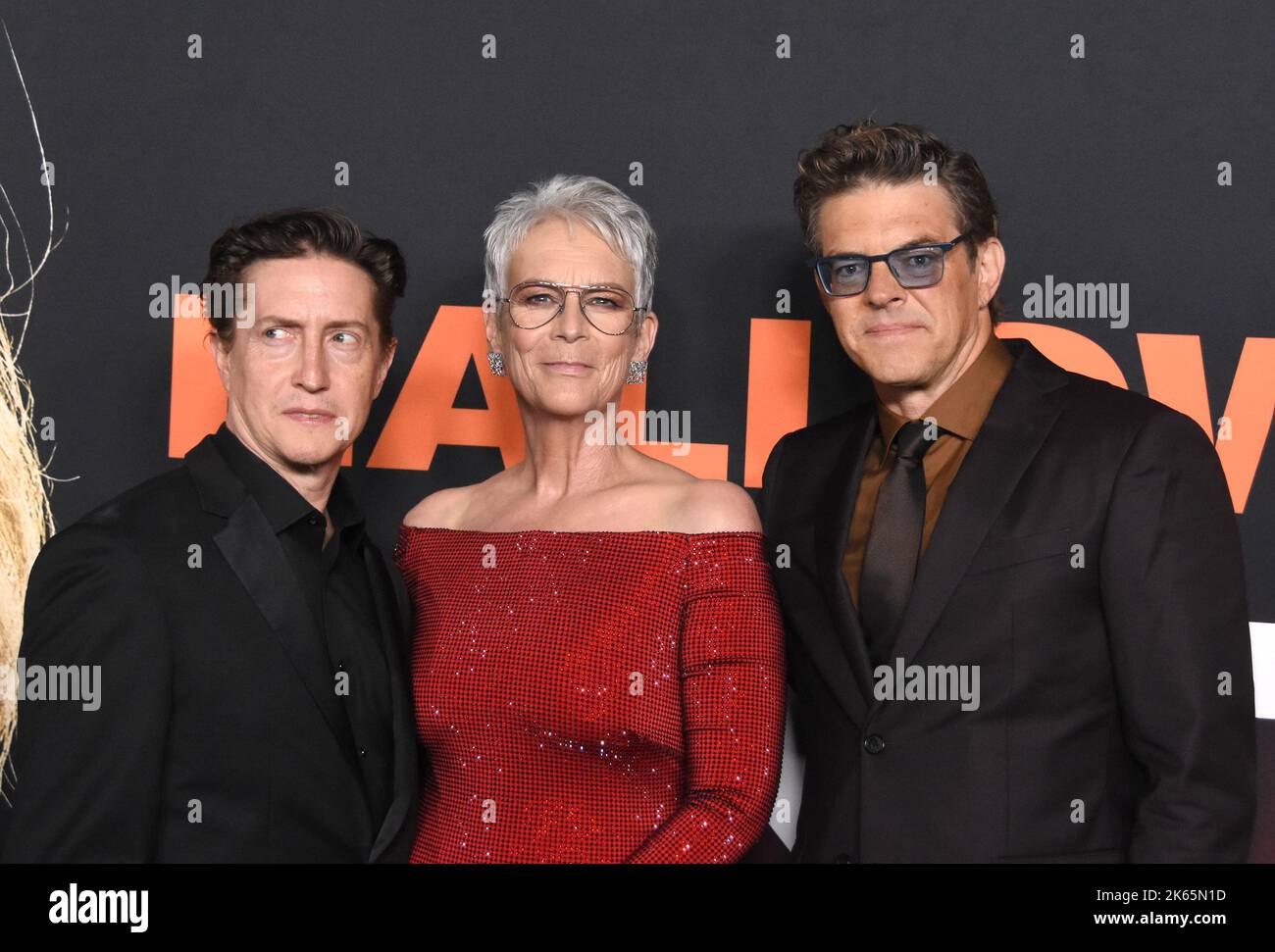 2022 usa director david gordon green jamie lee curtis hi-res stock ...