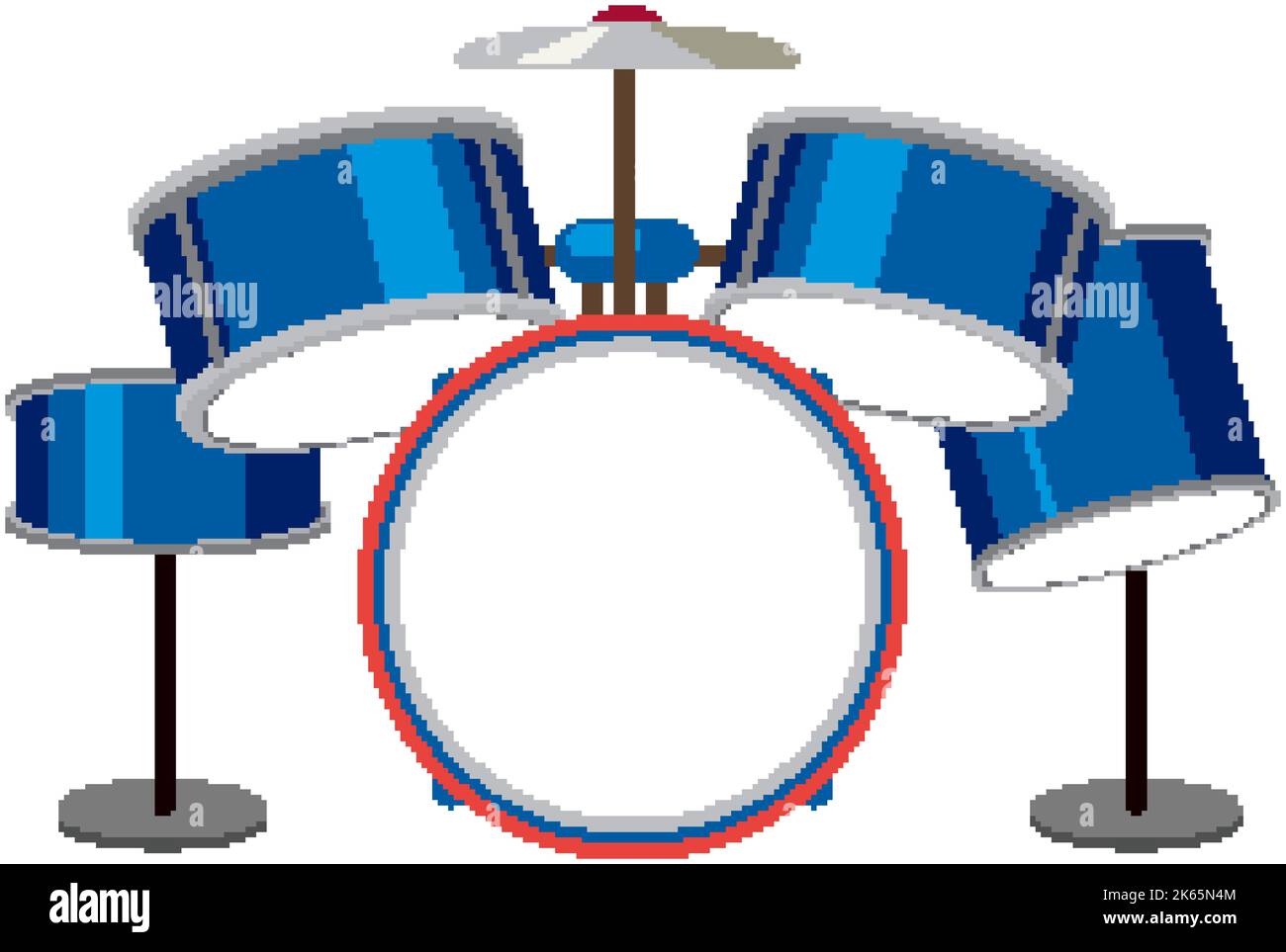 Musical instrument with drum set illustration Stock Vector Image & Art ... Musical instrument with drum set illustration Stock Vector Image & Art ...