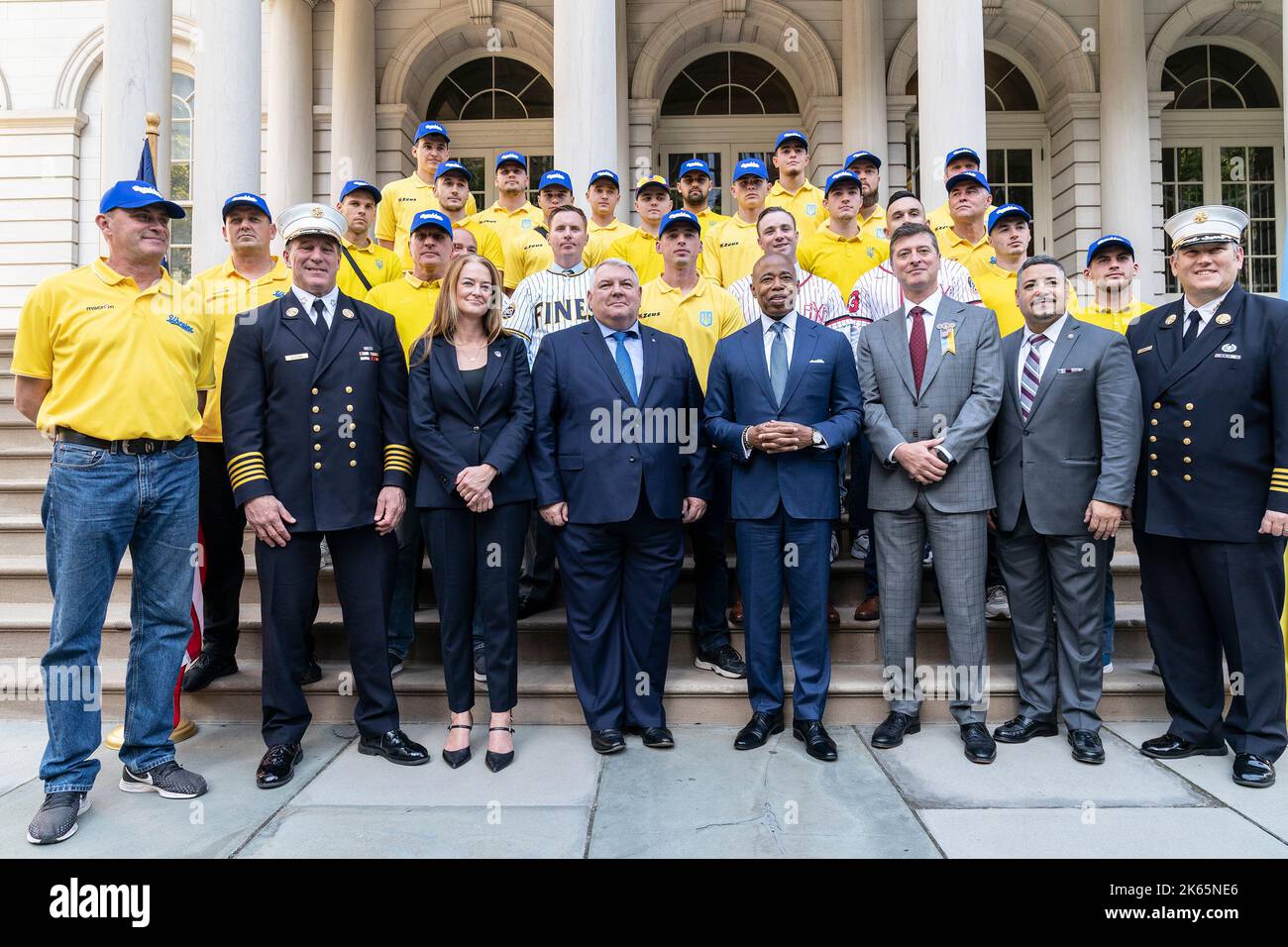 New York, New York, USA. 12th Oct, 2022. The Ukrainian national ...