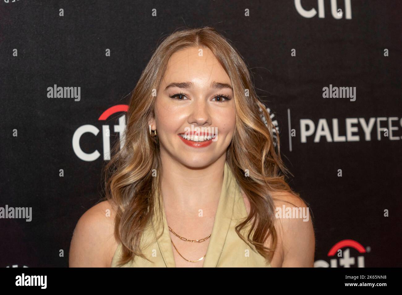 New York, United States. 11th Oct, 2022. Holly Taylor attends the ...
