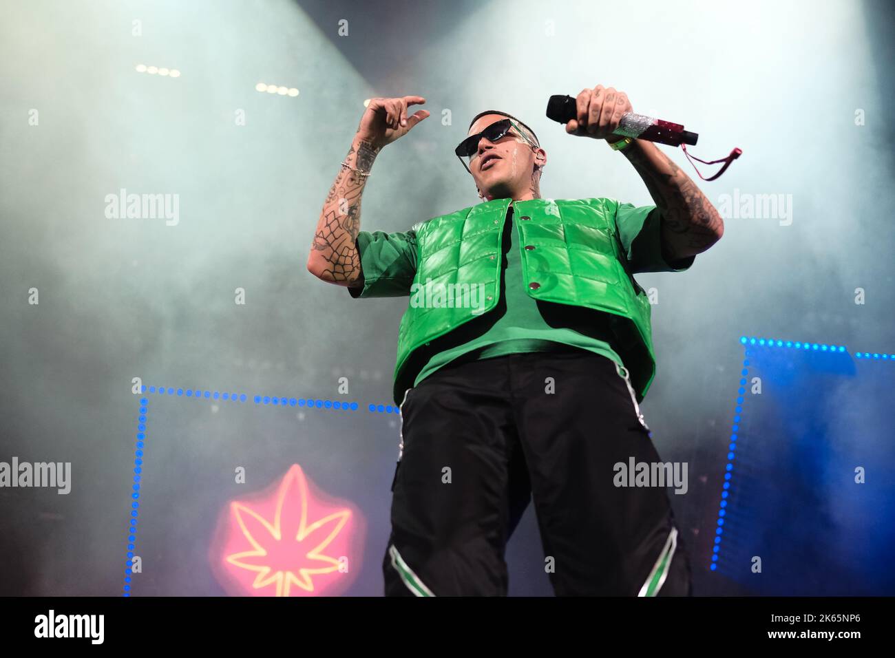 Sfera ebbasta on stage hi-res stock photography and images - Alamy