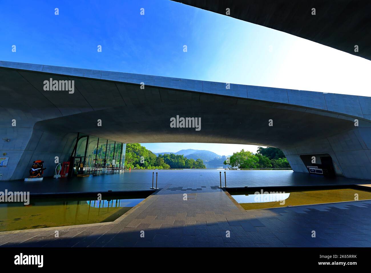 Xiangshan Visitor Center at Sun Moon Lake National Scenic Area, Yuchi ...