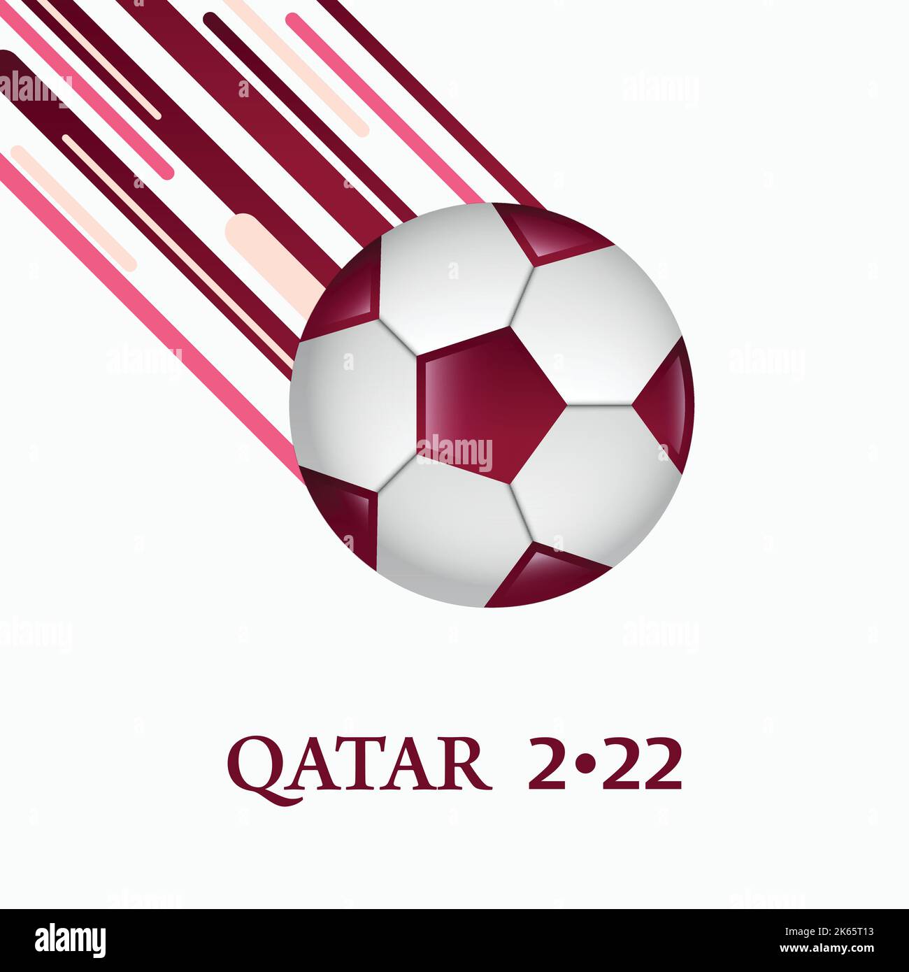 Football Worldcup Qatar 2022 Abstract White Soccer Background Template ...
