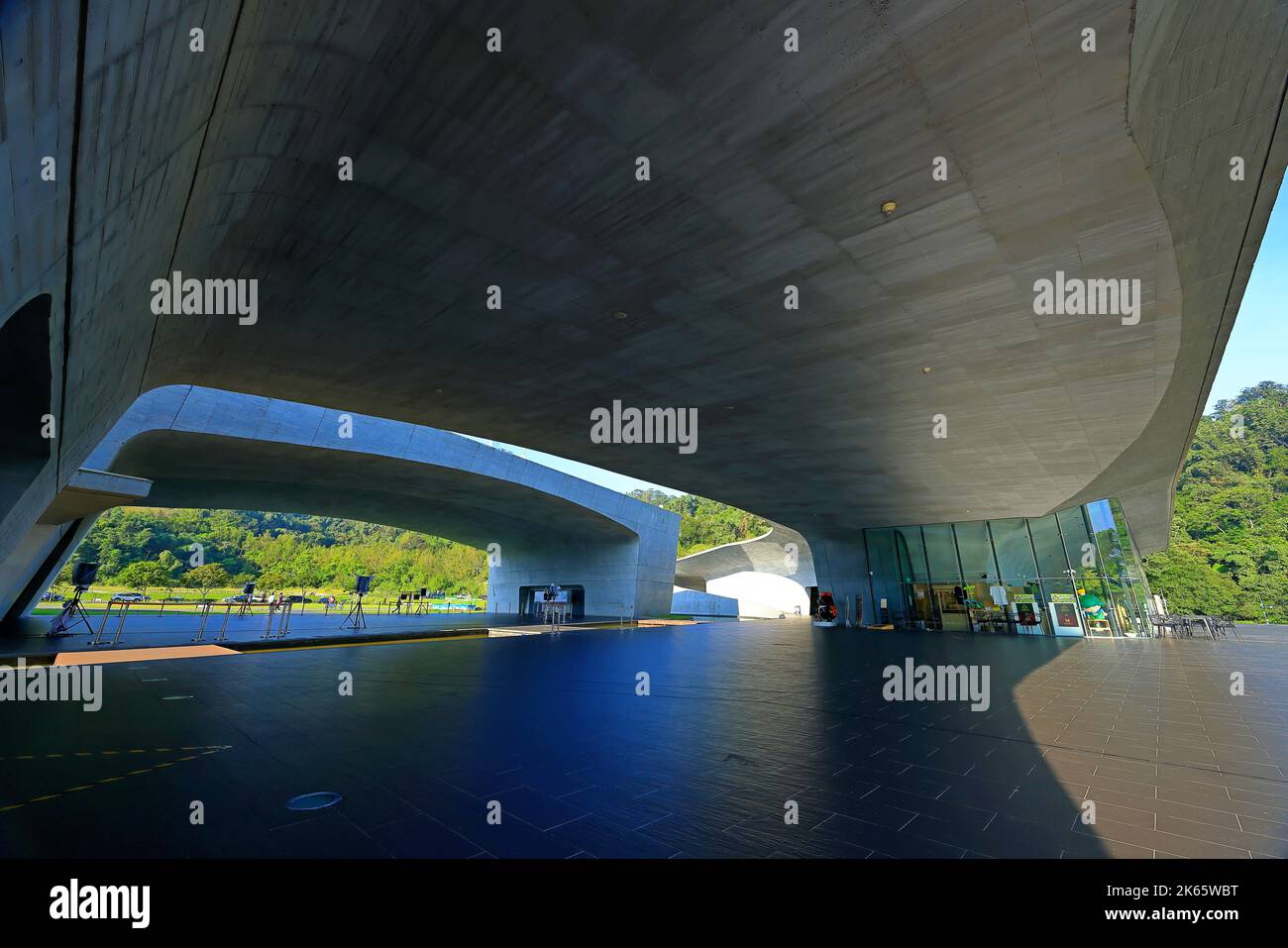 Xiangshan Visitor Center at Sun Moon Lake National Scenic Area, Yuchi ...