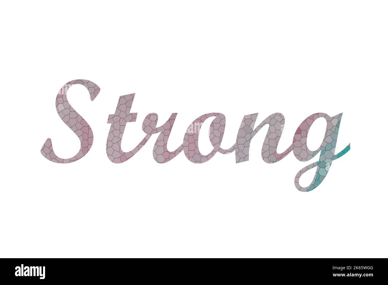 Strong letters Cut Out Stock Images & Pictures - Alamy