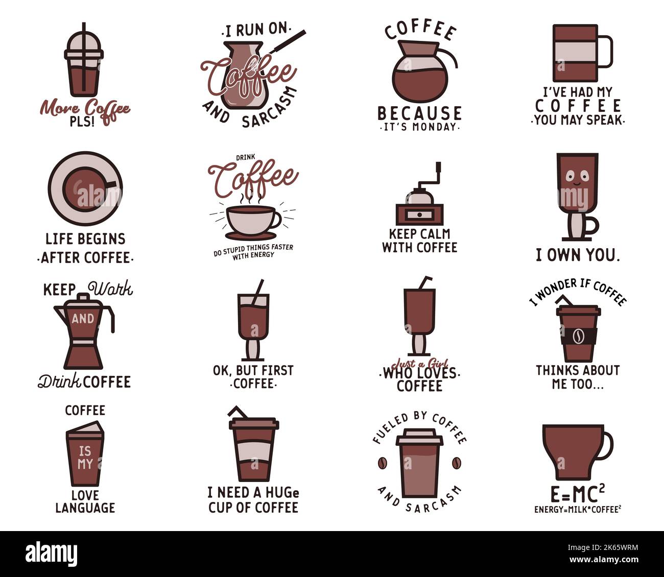 Coffee grinder sticker hi-res stock photography and images - Alamy