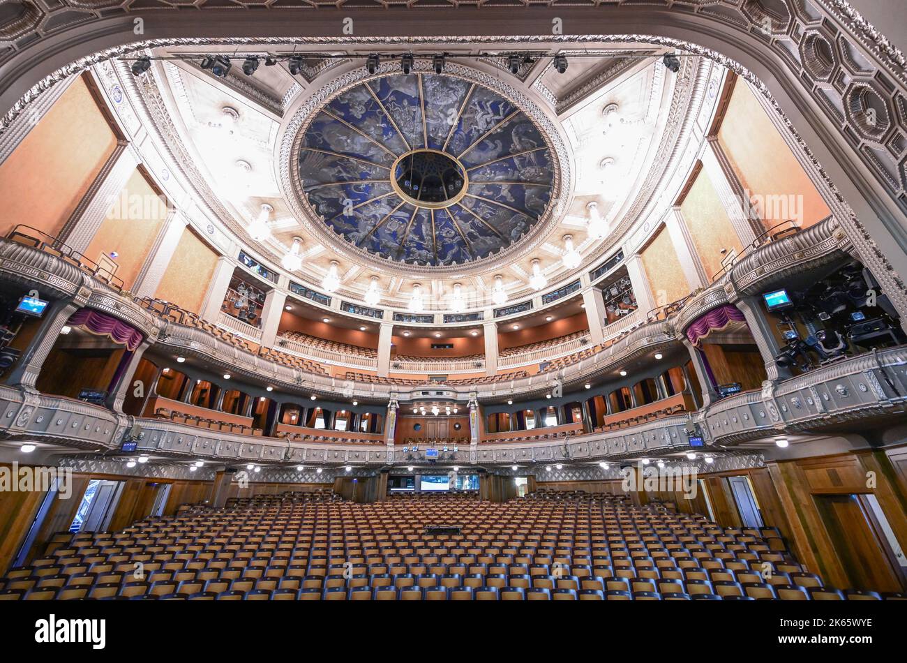 Stuttgart, Germany. 14th Sep, 2022. the auditorium in the opera house ...