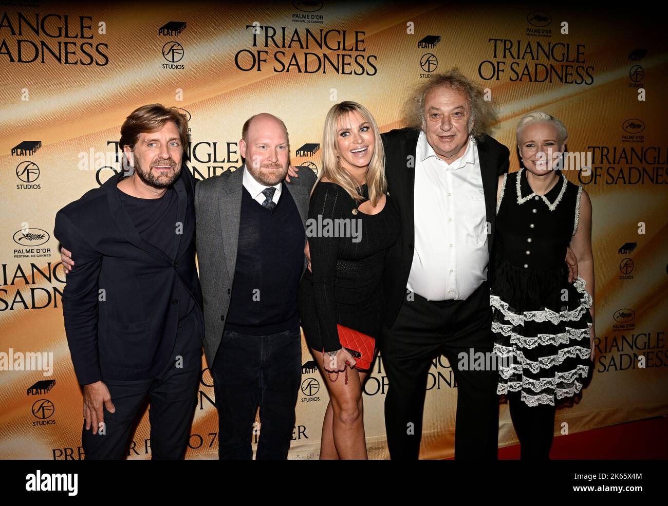 Director Ruben Ostlund, Henrik Dorsin, Carolina Gynning, Zlatko Buric ...