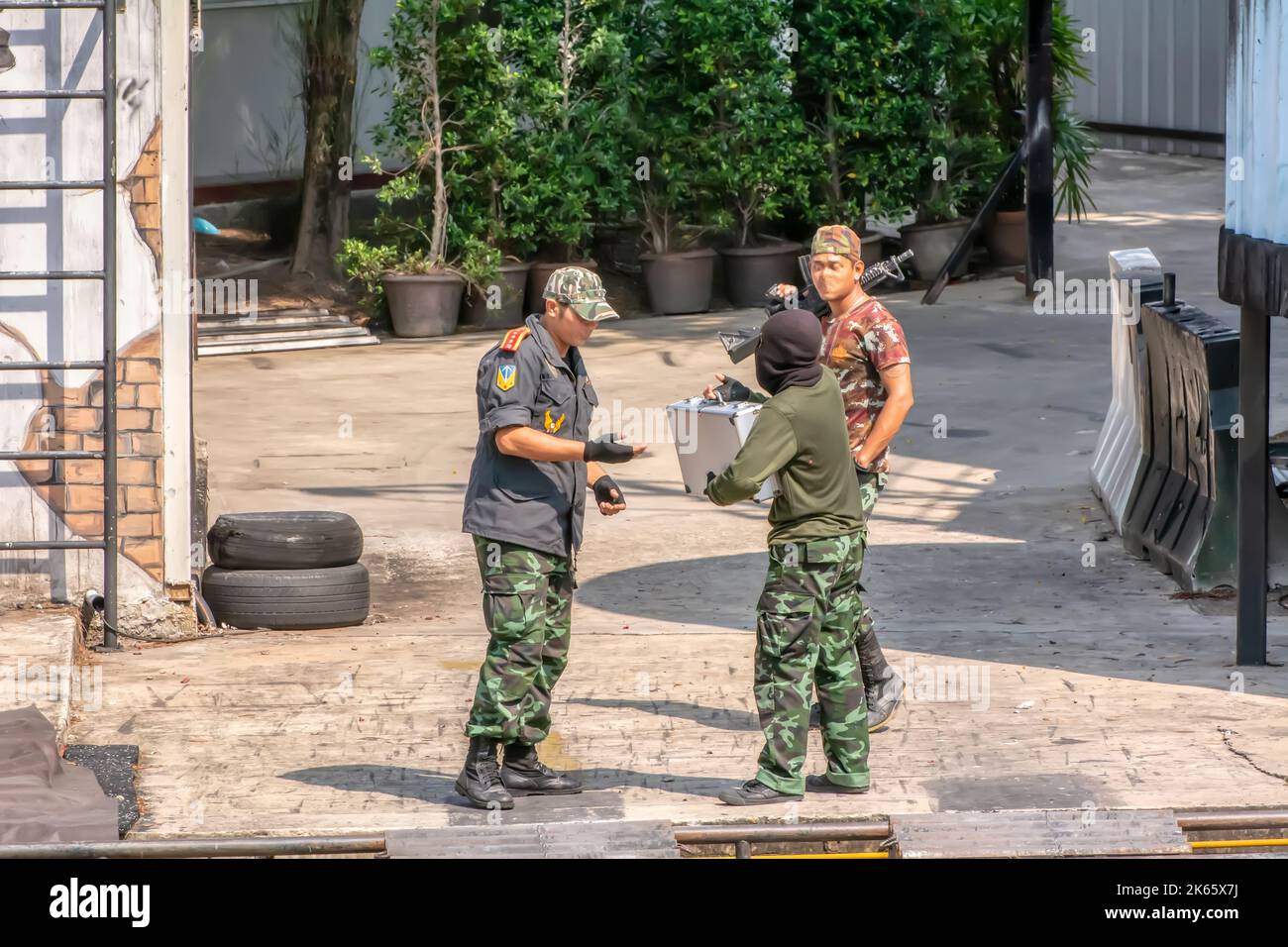 Heavily armed helicopter hi-res stock photography and images - Alamy