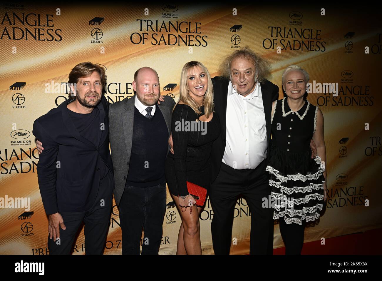 Director Ruben Ostlund, Henrik Dorsin, Carolina Gynning, Zlatko Buric ...