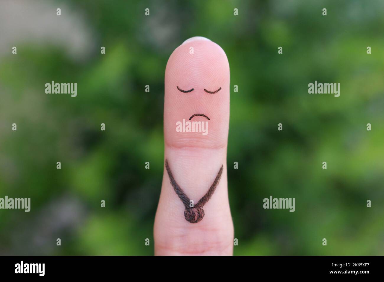 Finger art emotions hi-res stock photography and images - Alamy