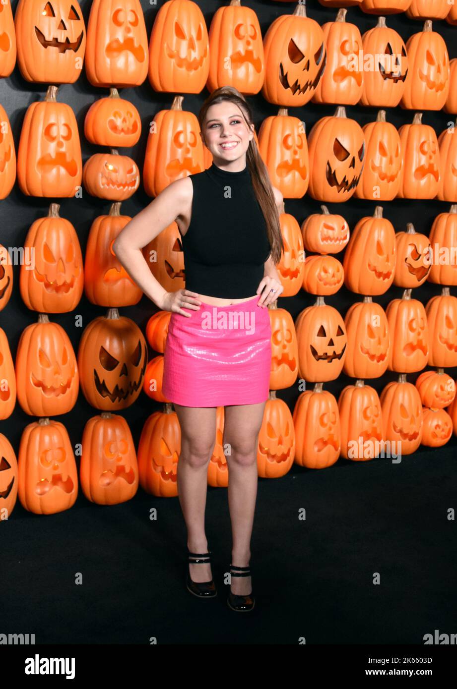 Hollywood, California, USA. 11th Oct, 2022. Actress Mia Sinclair ...