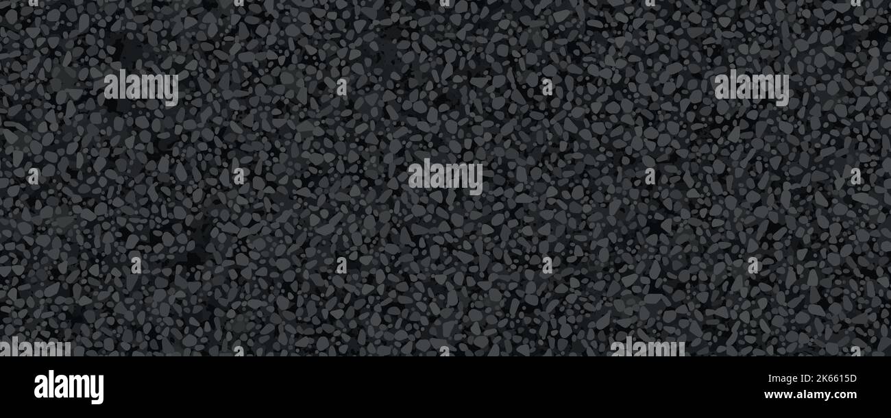 Dark grey abstract tarmac seamless texture top view Stock Vector Image ...
