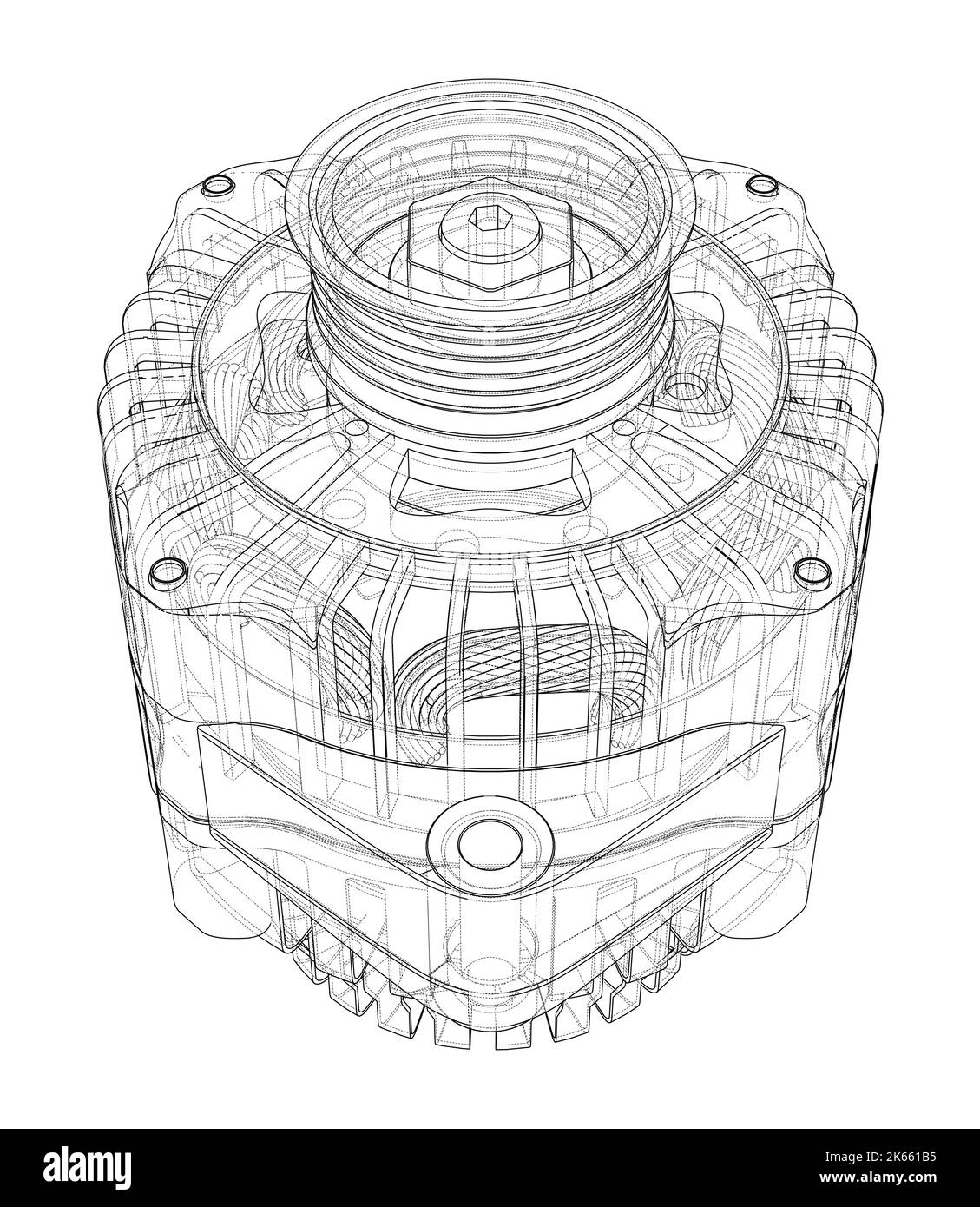 Car generator. Vector Stock Vector Image & Art - Alamy