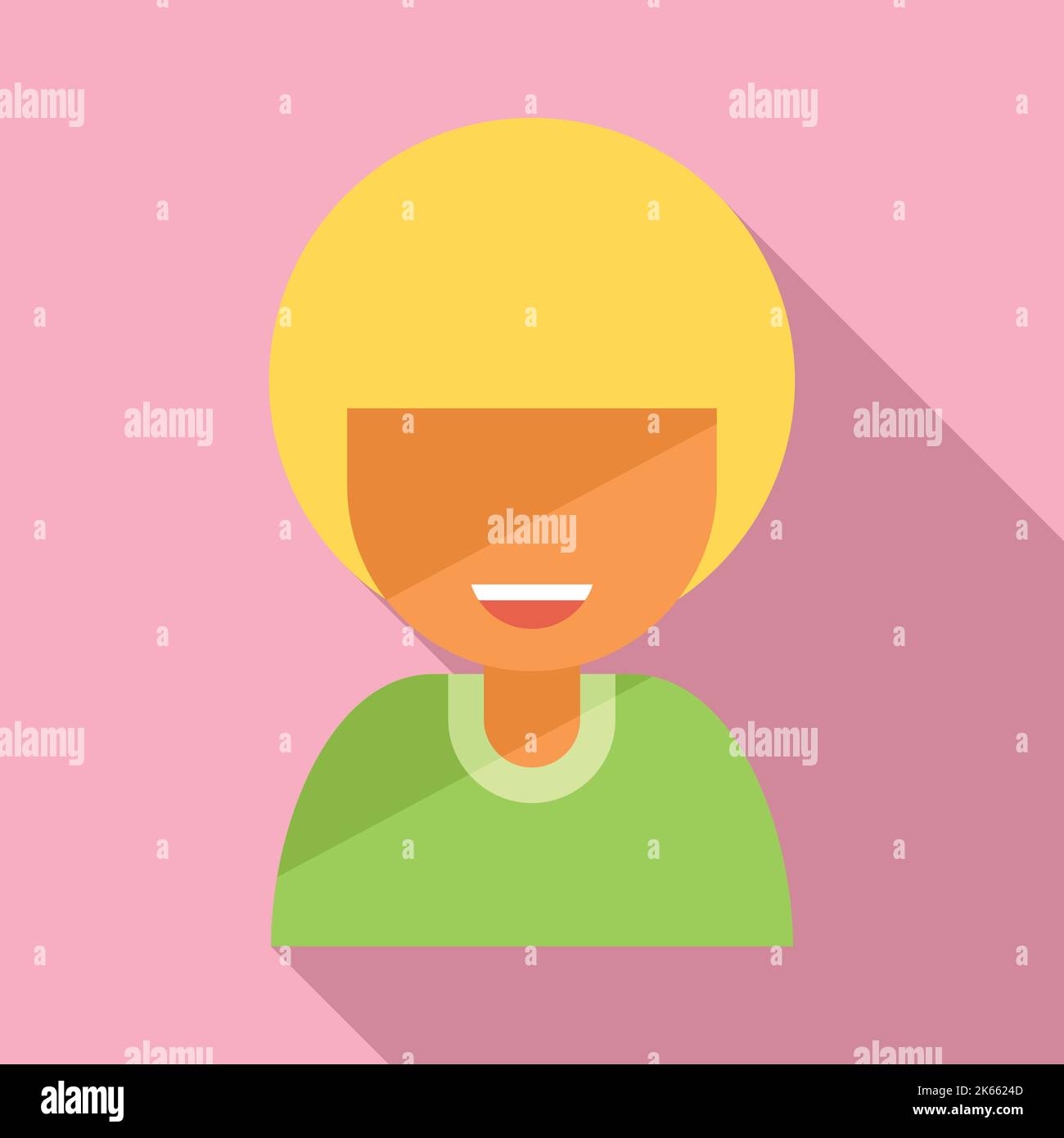 Smiling teenage student Stock Vector Images - Alamy