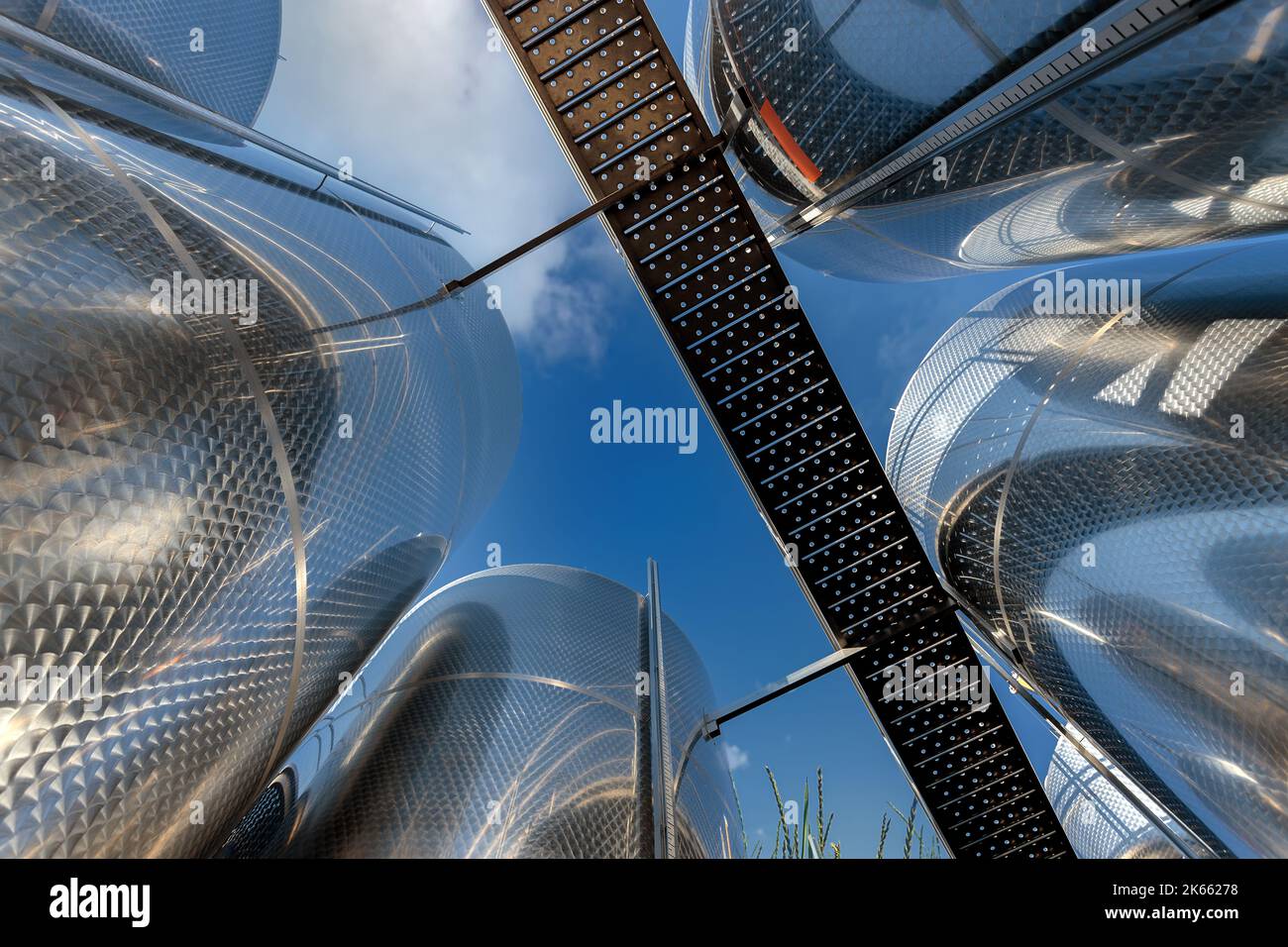 Two old steel fuel tanks hi-res stock photography and images - Alamy