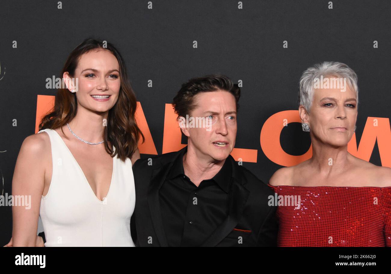 Hollywood, California, USA. 11th Oct, 2022. (L-R) Actress Andi Matichak ...