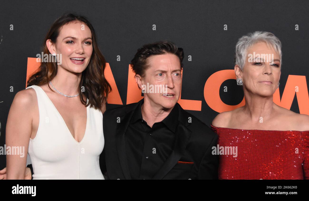 Hollywood, California, USA. 11th Oct, 2022. (L-R) Actress Andi Matichak ...