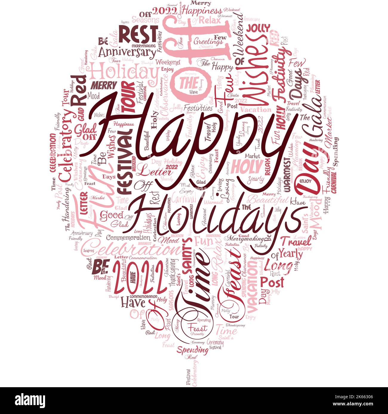 Red letter days balloon Stock Vector Images - Alamy