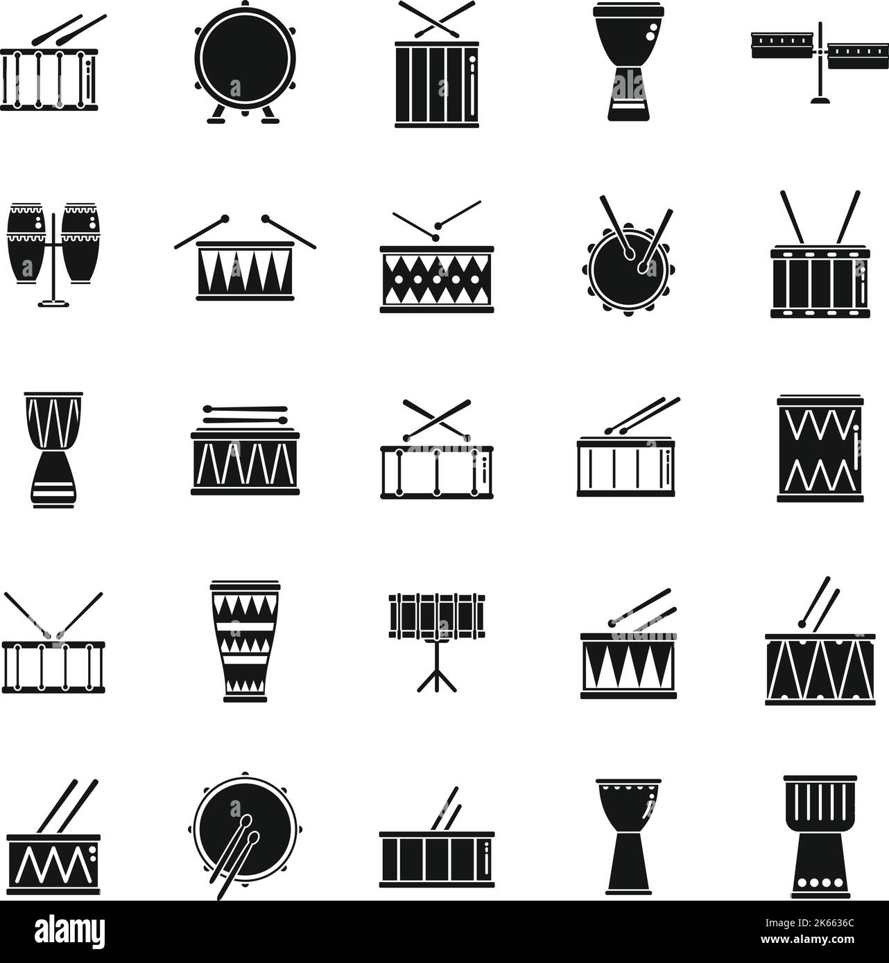 Drum africa school Stock Vector Images - Alamy