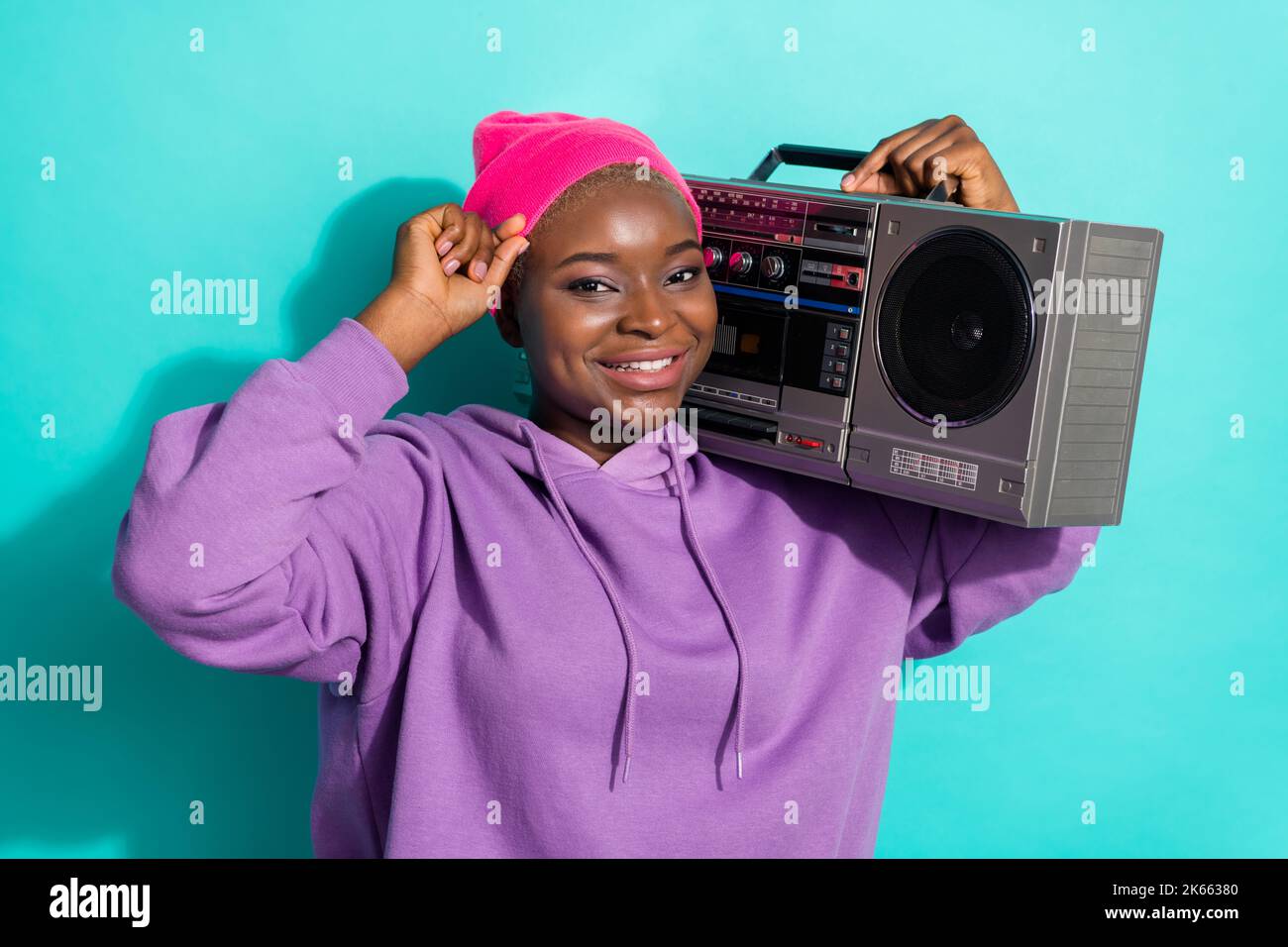 Carrying Boombox