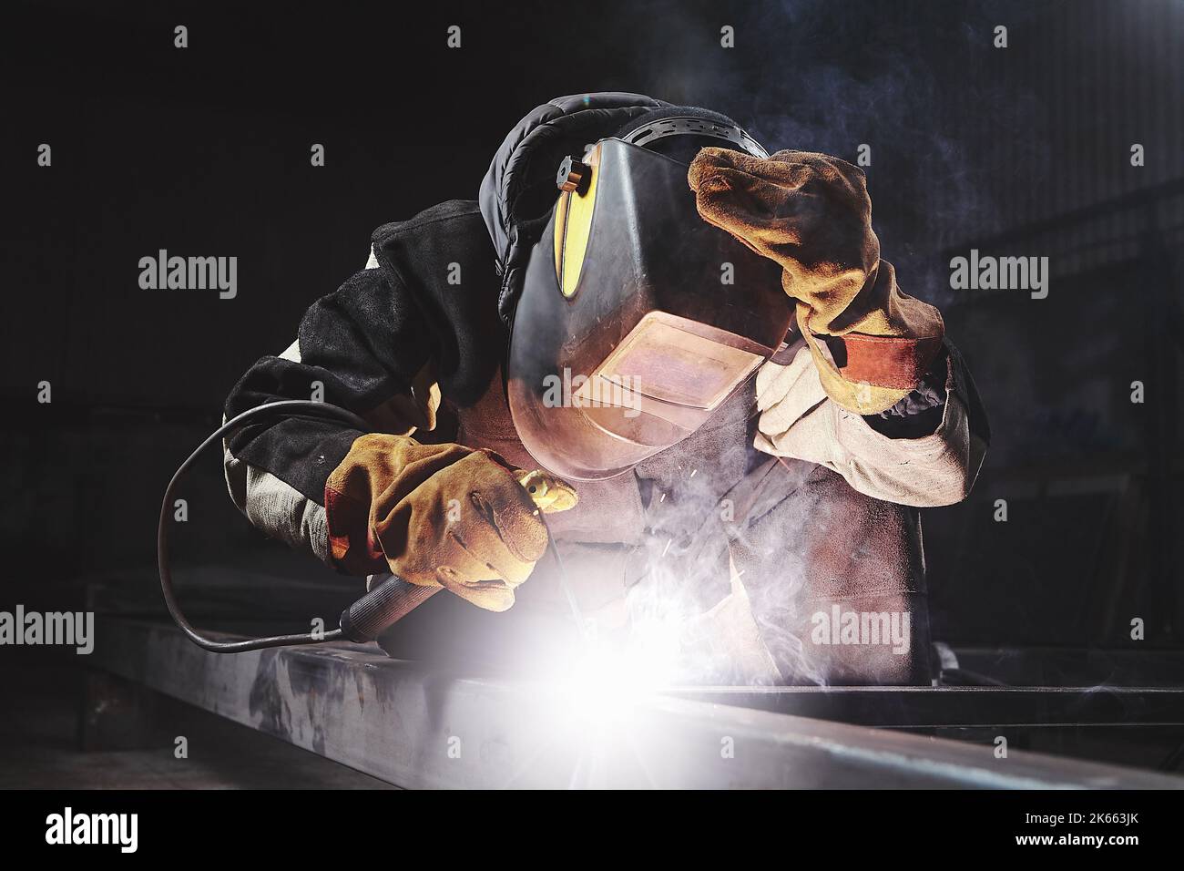 Welding face shield hi-res stock photography and images - Alamy