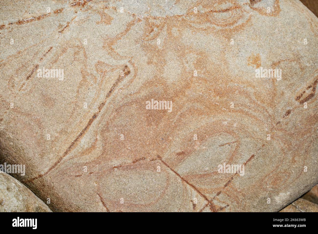 Beach stone texture from Santa Barbara California. Natural beige and ...