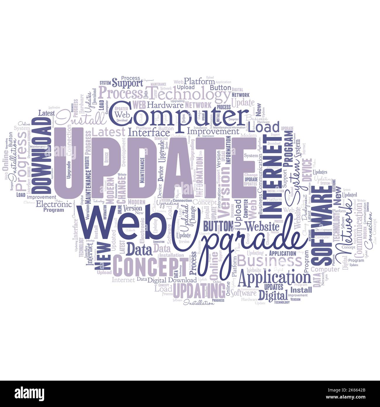 Big word cloud in the shape of UFO with word update. Make something ...