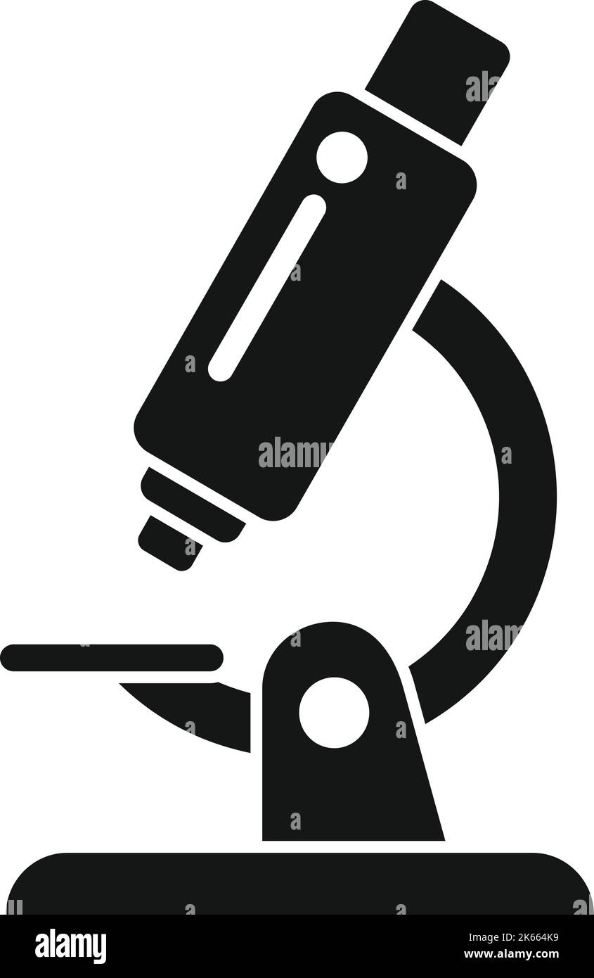Expertise microscope icon simple vector. Control work. Quality expert ...