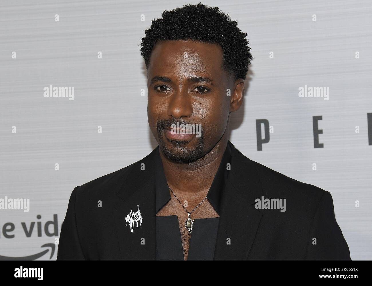 Gary Carr arrives at the Prime Video's THE PERIPHERAL Premiere held at ...
