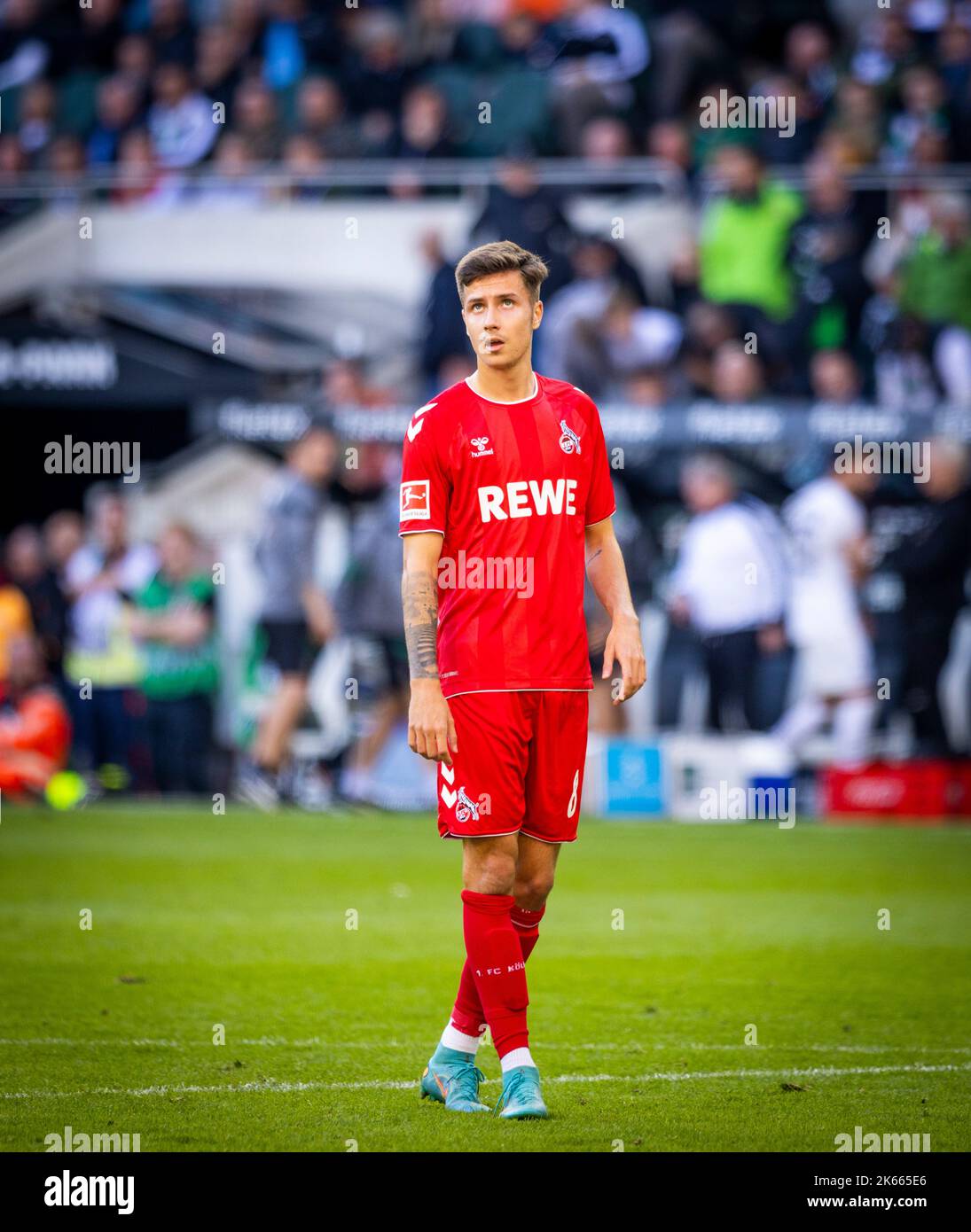 Mönchengladbach, 09.10.2022 Denis Huseinbasic (Köln) Borussia Mönchengladbach - 1. FC Köln ...