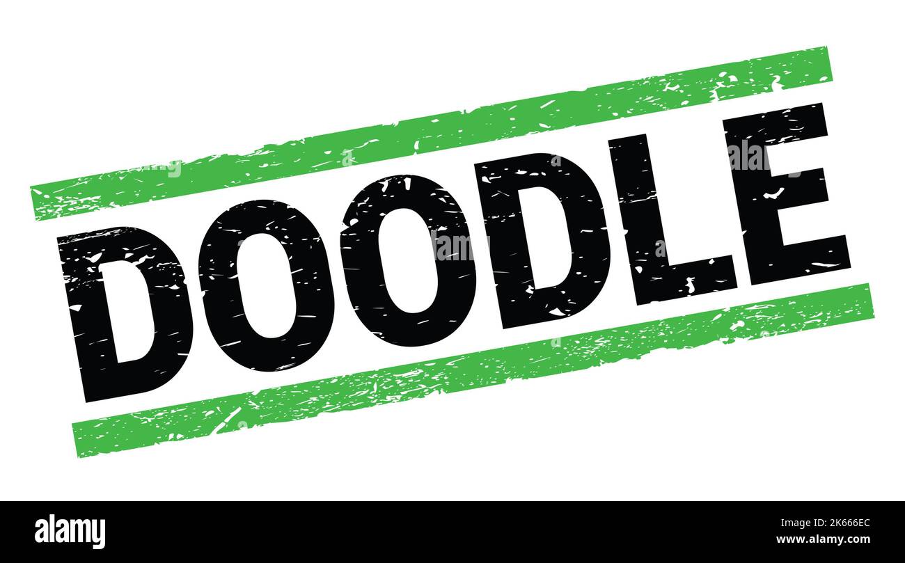 Doodle text written on Cut Out Stock Images & Pictures - Alamy