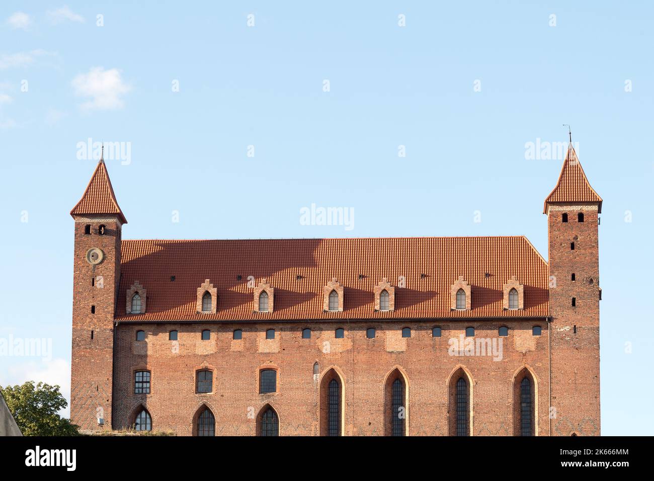 Gothic Teutonic Order castle in Gniew, Poland © Wojciech Strozyk ...