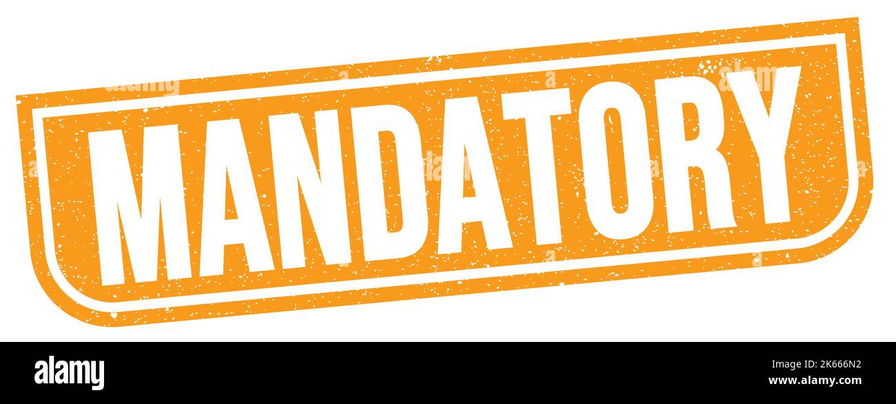 Mandatory stamp Cut Out Stock Images & Pictures - Alamy