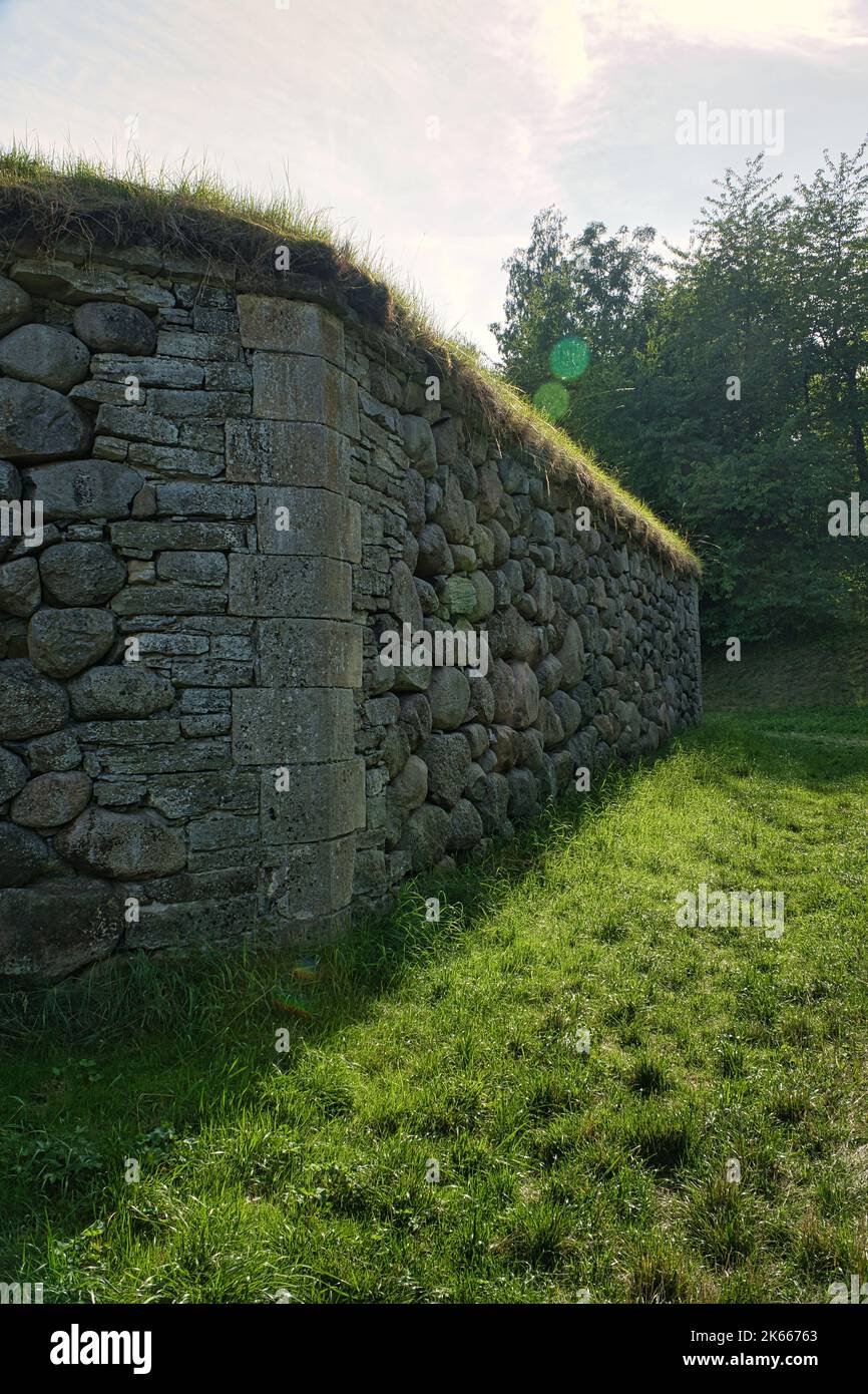 Visingsborg Castle in Sweden on the island of Visingsoe in Lake ...