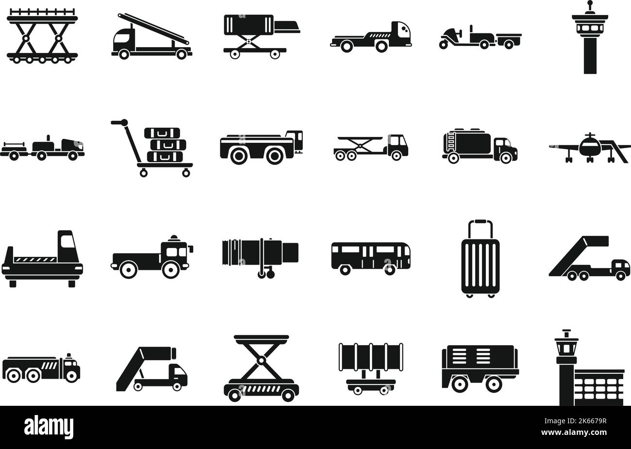 Airport ground crew fuel Cut Out Stock Images & Pictures - Alamy