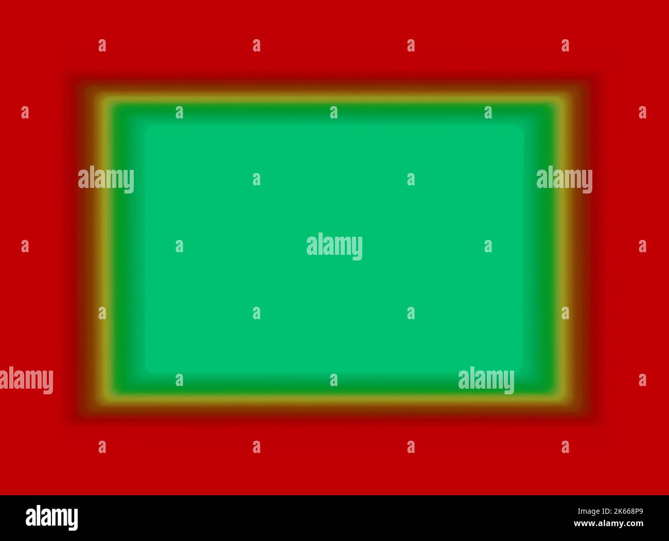 Illustration of Frame of Red with Green Copy Space Stock Photo - Alamy