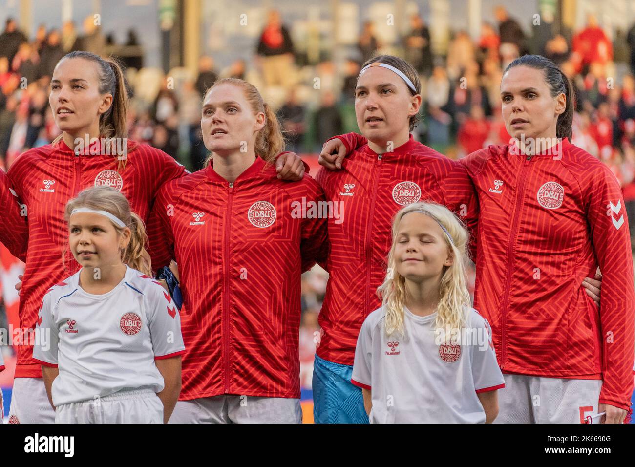Viborg, Denmark. 11th Oct, 2022. Rikke Sevecke, Stine Ballisager ...