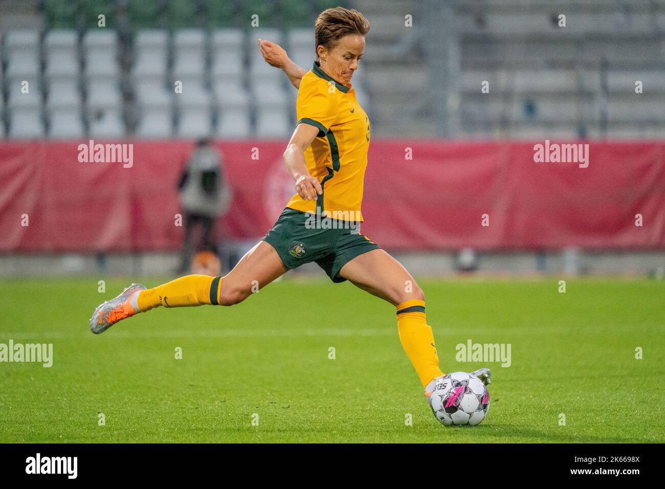 Viborg, Denmark. 11th Oct, 2022. Aivi Luik (3) of Australia seen during ...